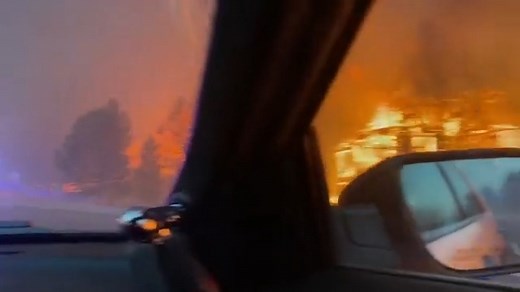 Horrifying video from Colorado... Broomfield Police Department captured this video of the Marshall Fire engulfing homes Thursday night. Hundreds of homes are so far estimated to have been lost. HOW YOU CAN HELP FIRE VICTIMS: bit.ly/3zbNCDo | ABC15 Arizona