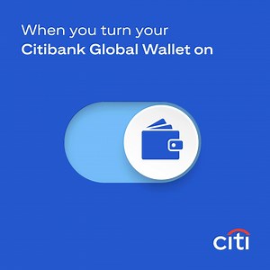 With the flip of a switch, here’s what you enjoy with Citibank Global Wallet. Learn more here: http://spr.ly/6180OLzxw * T&C’s apply Citibank, N.A. – UAE Branch is licensed by the Central Bank of the UAE as a branch of a foreign bank. لمسة زر فيها الكثير مما ستحصل عليه مع محفظة سيتي بنك العالمية. اعرف المزيد عبر الرابط http://spr.ly/6180OLzxw *تُطبق الشروط والأحكام سيتي بنك أن. ايه. - فرع الإمارات تم ترخيصه كفرع لبنك أجنبي من قبل مصرف الإمارات العربية المتحدة المركزي | Citi UAE