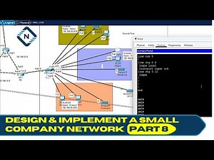 8.Design and Implement a Small Company Network | Part 8 | Mini Project in Packet Tracer