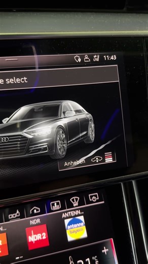 Audi A8 D5 Drive Select with Air Suspension