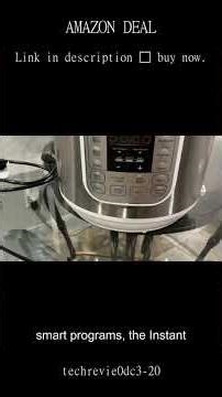 Discover the Instant Pot Pro 10-in-1 with 800 recipes for easy cooking and meal prep at home