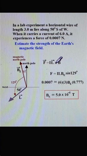 Lab Estimate Earth's Magnetic Field