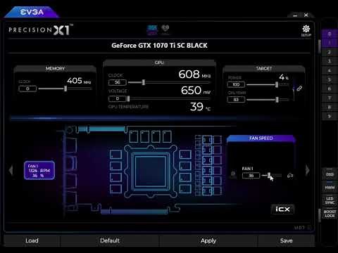 Saving Profiles in EVGA Precision X1