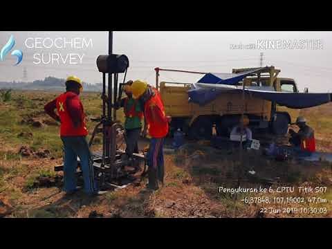 Soil Test - Uji CPTu Cone Penetration Test Ultimate untuk Mengukur Pore Pressure