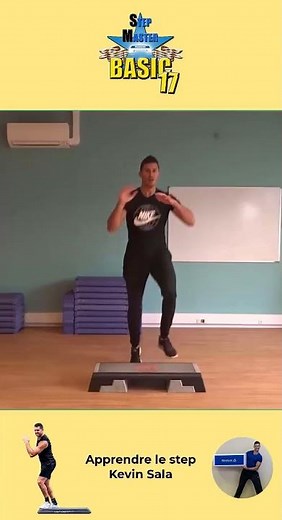 👉 Découvre le cours complet dans Step Academy (lien bio) #stepfitness #stepworkout #aerobics #step
