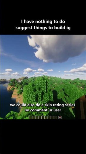 ??? #minecraft #suggest #series #new #help