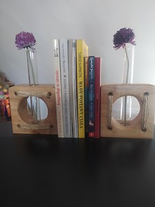 Bookend, Propagation Station, Wood, Handmade, Housewarming Gifts| - Etsy UK