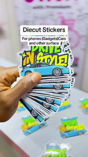 Diecut / Gadget Stickers -Glossy Finish -Uv Protected PRODUCTION 72 working hours. SEND A DM or click the likk in the bio