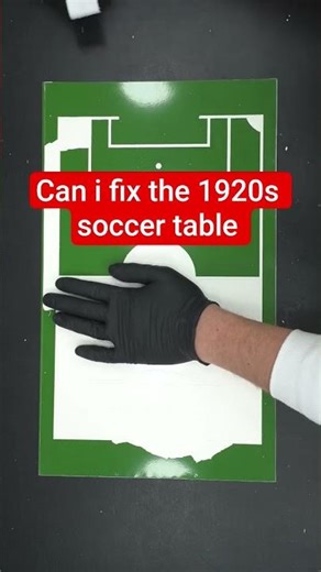 can I fix the 1920s soccer table?