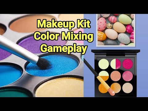 Makeup Kit Color Mixing Game Gameplay