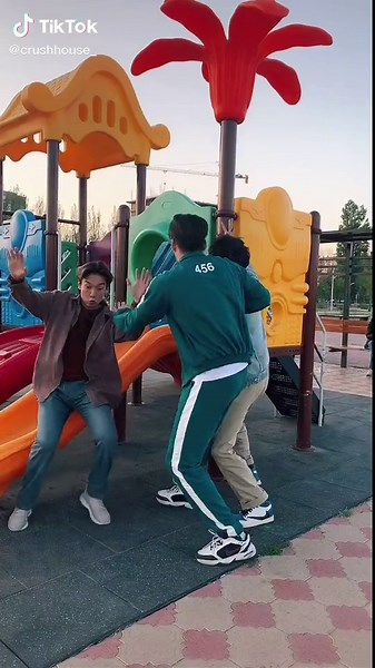 Playful Moments at the Playground: Fun and Friendship