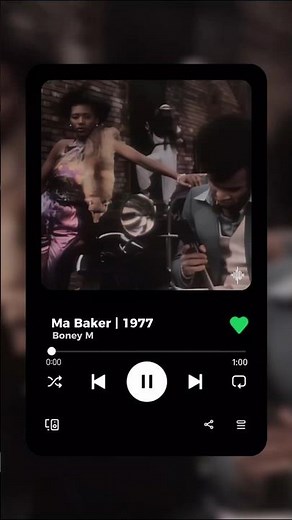 Boney M - Ma Baker | 1977 - with lyrics and album cover #70s #boneym #mabaker