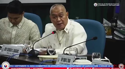 House Deputy Minority Leader Rep. Dagooc said he is filing a violation of the Anti-Graft and Corrupt Practices Act at the Ombudsman against NIA Administrator Guillen due to supposed failure of his office to reply to his letter within 15 days on their quarterly report. | via Agatha Gregorio, ABS-CBN News | ABS-CBN News