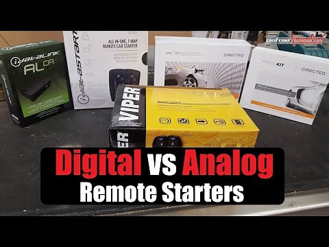 Digital vs Analog Remote Starters (Directed Electronics | Idatalink) | AnthonyJ350