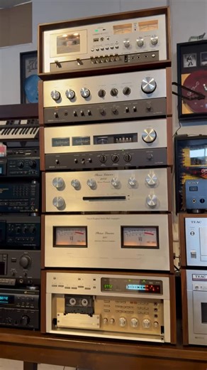 Hifi Synth Collection Iron man on Instagram: "......... .. .. some Denon & Phase Linear pieces..🎶🔈🔥 .. ..(test time) .. ..Sansui XL-500 speaker 🔈💥 ..(1985-1988) .. ..from test times.. 🎶🔈🔥 .. ..🎶📼🎧🎶📼🎧🎶.. .. ..Song: You make me feel………Funkorama .. ..Vintage Heaven..🎶🔈❤🎧.. .. ..Pioneer , Marantz , Teac , Akai , Sansui , Kenwood , Sony & Many Brands....🔈🎶🔥 .. ..from collection.. #pioneer #technics #marantz nakamichi sony jbl revox akai sansui speaker kenwood disco teac #hifi #vi