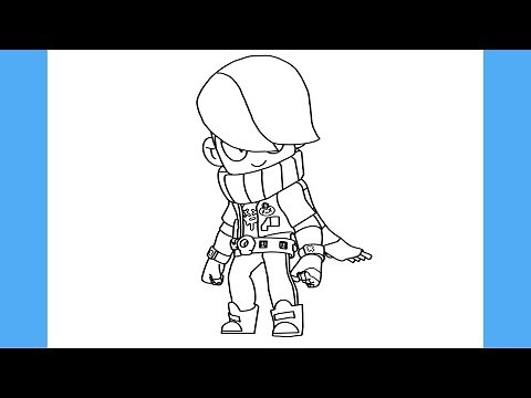 HOW TO DRAW EDGAR - BRAWL STARS