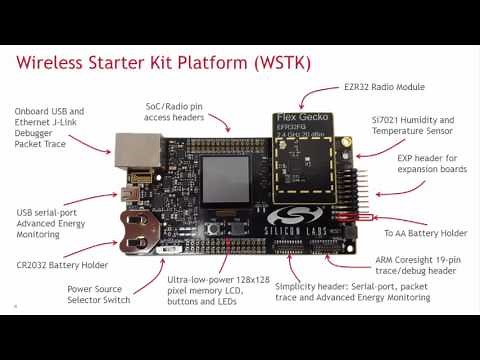 Wireless Gecko - Introduction to EFR32 HW development tools