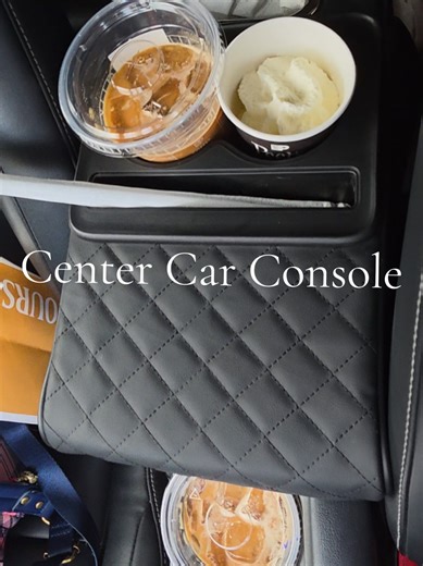 Is it worth the hype? What are your thoughts? Enhance your vehicle in an instant with this versatile 4-in-1 Car Armrest Pillow and Storage Console. The memory-foam leather ensures a comfortable journey, while the dual cup, tissue holder and phone holders keep essentials conveniently accessible. The integrated tissue box offers a practical solution you might not have realized you needed. #carmusthaves #carorganizer #carhacks #tiktokviral #tiktokshopfinds