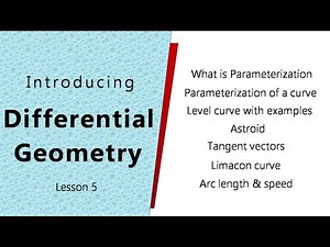 Differential geometry lecture | What is differential geometry | Differential geometry lecture video