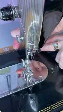 Tuto comment enfiler une machine à coudre Singer 15b (vidéo 3) position et enfilage de l’aiguille