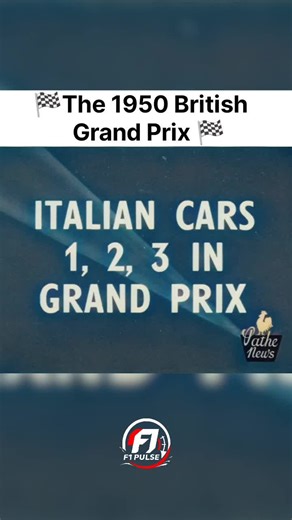 🏁 The 1950 British Grand Prix — The Race That Started It All 🇬🇧 Take a step back in time to witness F1 history in motion. The very first Formula 1 World Championship race, brought to life in stunning color! 🎥✨ From roaring engines to classic racing legends — this is where the Formula 1 legacy was born. A reminder of how far the sport has come. ❤️ 📽️ If you're a real F1 fan, this one's for you. 👇 Who would’ve loved to witness this live? 👉 Follow for more F1 history, edits & rare moments. .