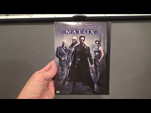 THE MATRIX 1999 DVD MOVIE REVIEW KEANU REEVES CARRIE-ANNE MOSS LAURENCE FISHBURNE MATRIX MOVIES FILM