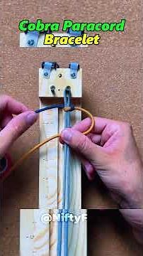 Cobra Paracord BraceletCobra Paracord Bracelet Tutorial | Easy DIY Survival Bracelet for Beginners