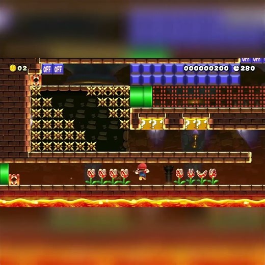 Spin to win by MARG1 #shorts 🍄Super Mario Maker 2 Switch No Commentary #drq