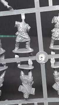 A Sprue Of Victrix 28mm Late Saxons