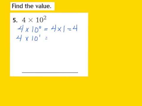 Lesson 1.4 Powers of 10 and Exponents
