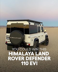 Score this electric-converted Land Rover Defender 110 restored by Himalaya! Enter today. | Omaze