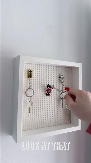 DIY Lego Key Holder 🏡 #diy