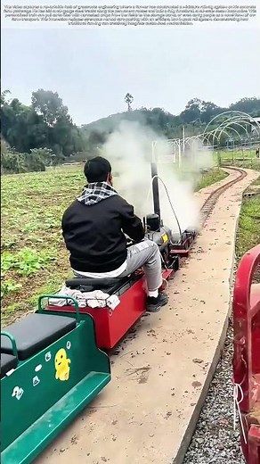 Field & Rail: The Miniature Steam Engine Revolutionizing Farm Transport