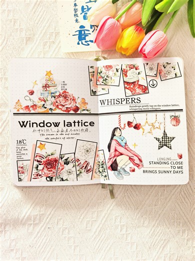 #foryou #scrapbook #scrapbookingideas #journal #stickers #diyproject #scrapbooking #journalwithme #fpy #diy #tape