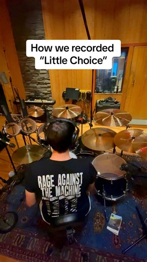 8.5K views · 187 reactions | Behind the scenes of us recording our newest single, Little Choice! #behindthescenes #inthestudio #recordingsession #producer #musicstudio #behindthemusic | A Short Walk To Pluto | Facebook