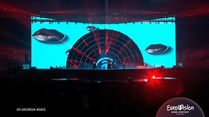 Georgia's Circus Mircus casually bringing all the fun of the fair to the #Eurovision stage for us there. 🎪 Thanks dudes! 🇬🇪 | Eurovision Song Contest