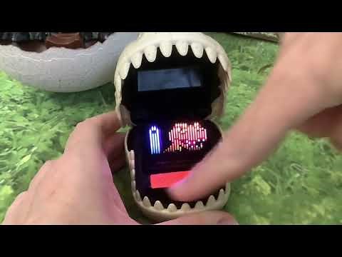 New Virtual Pets 2025: Jurassic World Bitzee Unboxing, Demonstration, Review & How to Use #gameplay