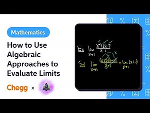 How to Use Algebraic Approaches to Evaluate Limits Ft. The Math Sorcerer