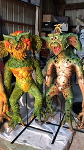 Incredible Gremlins by one of our students, Kevin Barillet. Kevin used the following SWSCA courses for his creations: "Garage Monsters 2" with FX wizard Shannon Shea, "How To Paint A Monster Mask" with FX legend Steve Wang & How To Paint Creatures - Sculpey Painting Techniques" with FX designer Casey Love. #SWSCAStudentArtwork #StanWinstonSchoolStudents | Stan Winston School of Character Arts