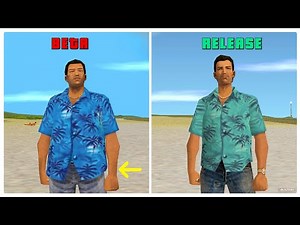GTA Vice City - Beta vs. Release Comparison!