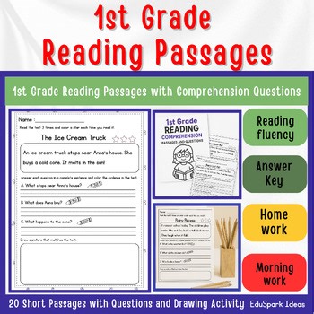 First Grade Reading Comprehension Passages and Questions