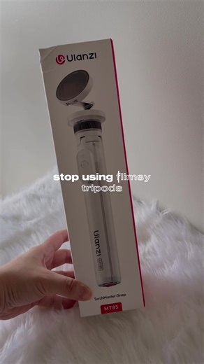 automatic and magsafe ready! unboxing my new ULANZI MT85 magnetic quadripod 🤍 #tripod #contenttools #shoplocal #photographygear #techaccessories