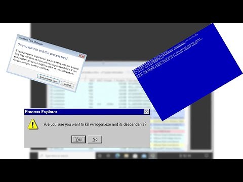 Killing Winlogon.exe in every version of Windows