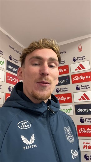 ✉️ (1) new message from Player of the Match, James Garner. | Everton Football Club