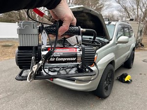 HARBOR FREIGHT TOOL REVIEW. BUY THIS NOW!! PORTABLE AIR COMPRESSOR.