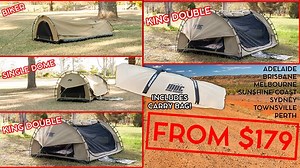 1000 x MDC Swags from $179 Each Now available from Market Direct Online: http://www.marketdirect.com.au/online-store?rf=kw&kw=swag BRISBANE - SYDNEY - MELBOURNE - PERTH - SUNSHINE COAST - TOWNSVILLE Shipping available Nationwide or in store pickup! Don't pay more elsewhere for quality swags. Call MDC for details 1300 494 494. Hurry as stocks won't last!!! *** INCLUDES CANVAS CARRY BAG *** Features & Benefits: 15OZ Ripstop Poly Cotton Canvas 550GSM PVC Waterproof Floor 50mm High Density Mattress 