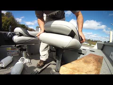 How to free a stuck boat pedestal seat