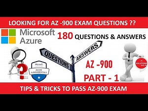 AZ-900 Exam Practice Questions 2025 | 180 Practice Exam Questions and Answers with Explanations