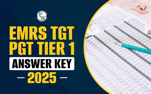 EMRS TGT PGT Tier 1 Answer Key 2025 Out, Download Response Sheet