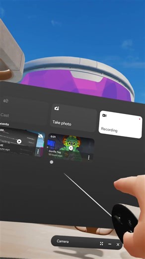 How to see live chat in meta quest headset. #gorillatag #googlevr #oculusquill